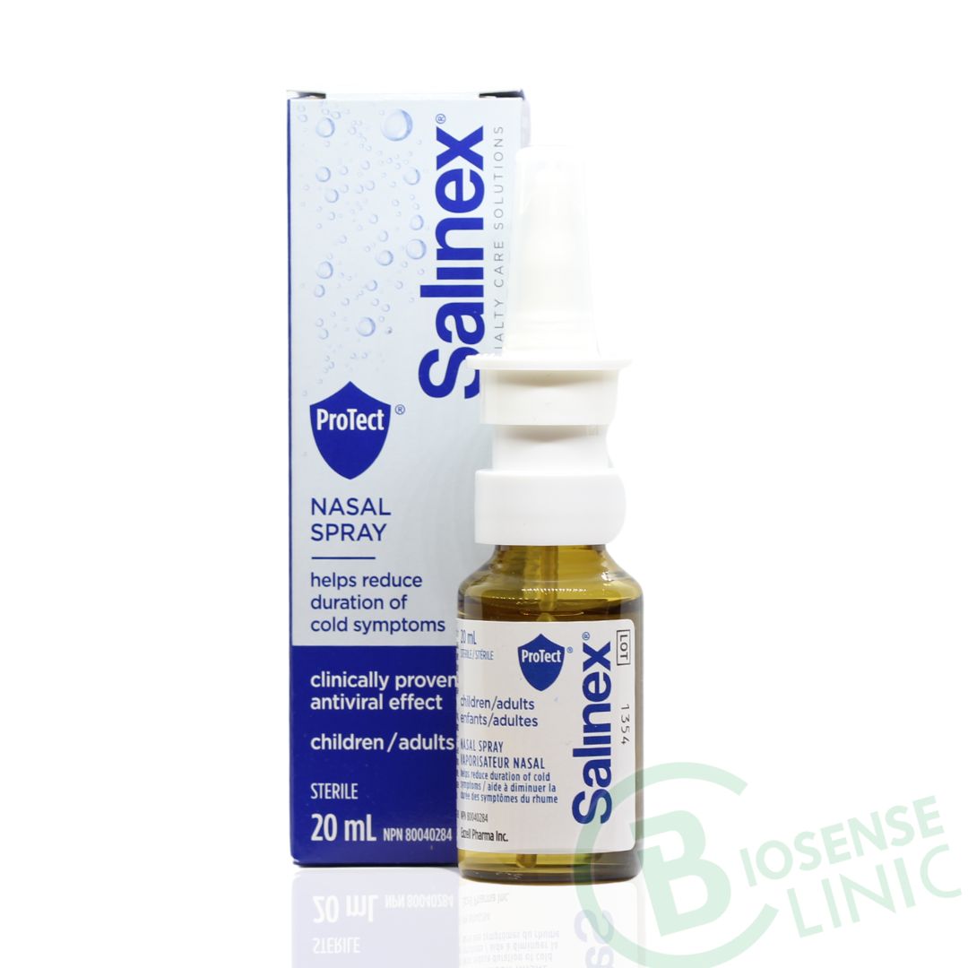 Buy Salinex Protect Nasal Spray for Antiviral Relief at BiosenseClinic