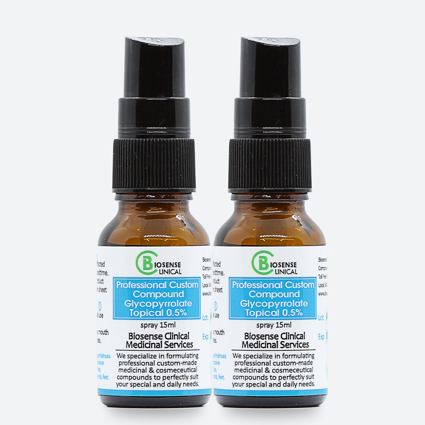 Buy BiosenseClinical Glycopyrrolate Topical spray